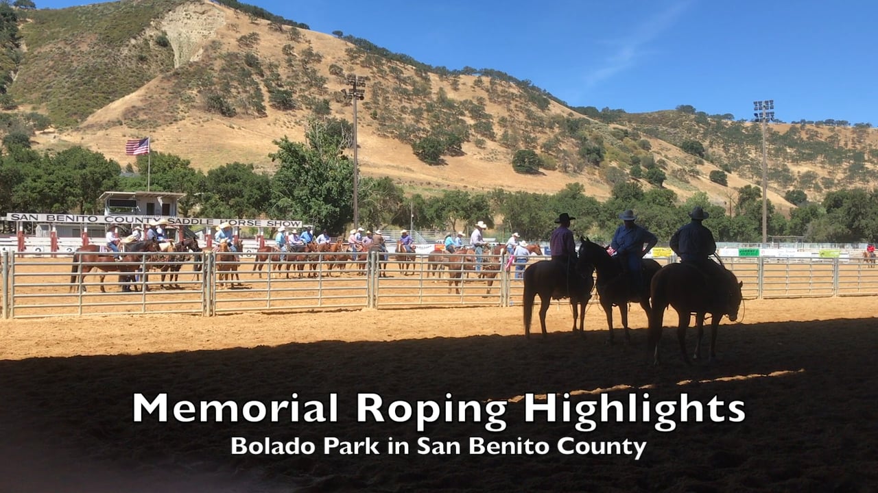 Video: Memorial Roping sets stage for hometown rodeo | San Benito Live