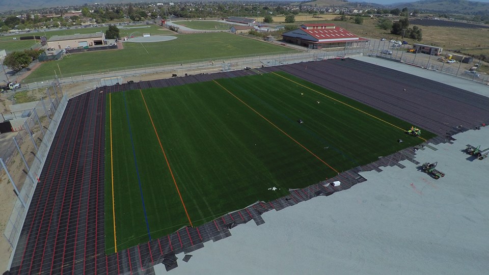 Photos: Work progresses on new multi-use fields | San Benito Live