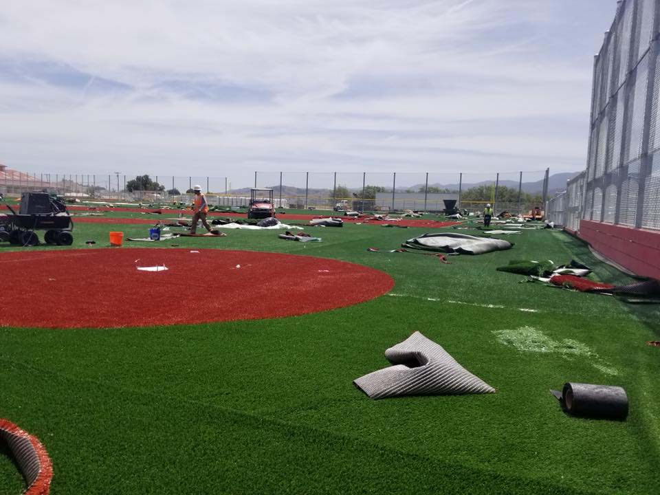 Photos: SBHS aerial photos of new multi-use field | San Benito Live