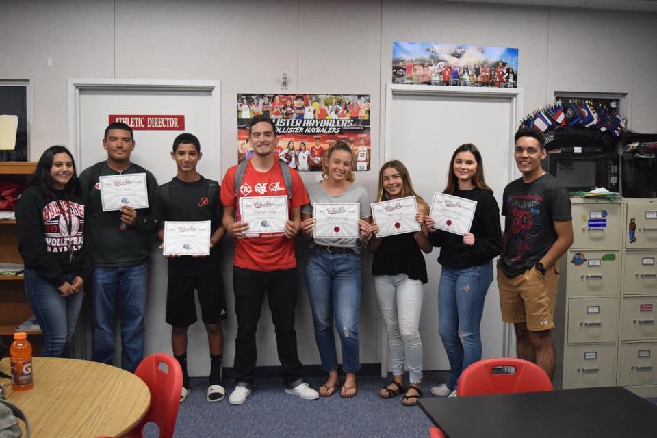 SBHS announces athletes of the week | San Benito Live