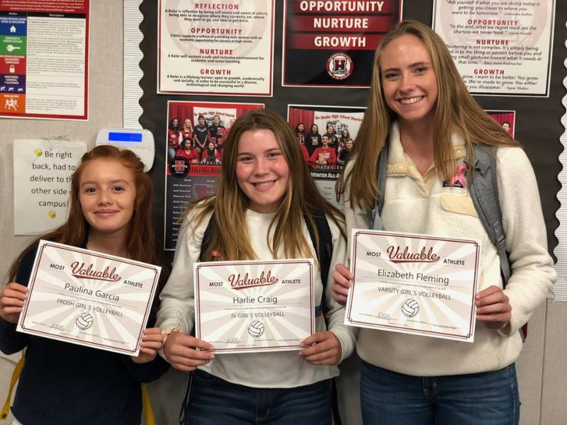SBHS athletes of the week are volleyball players | San Benito Live