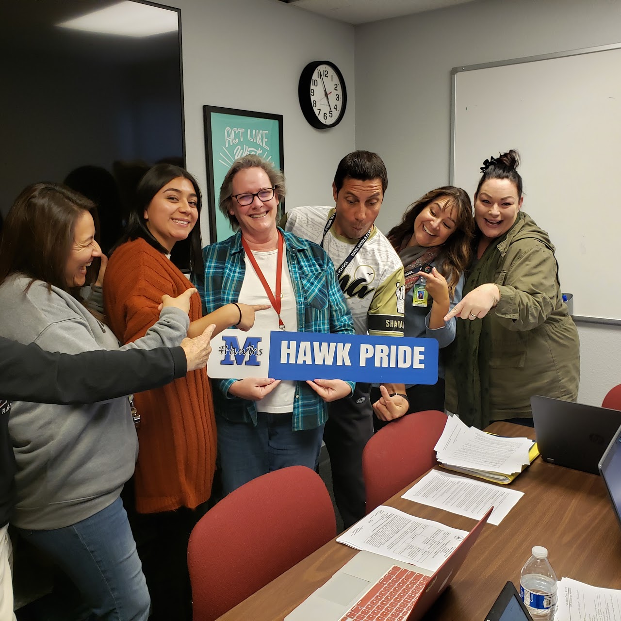 Maze honors staff members with Hawk PRIDE recognition | San Benito Live