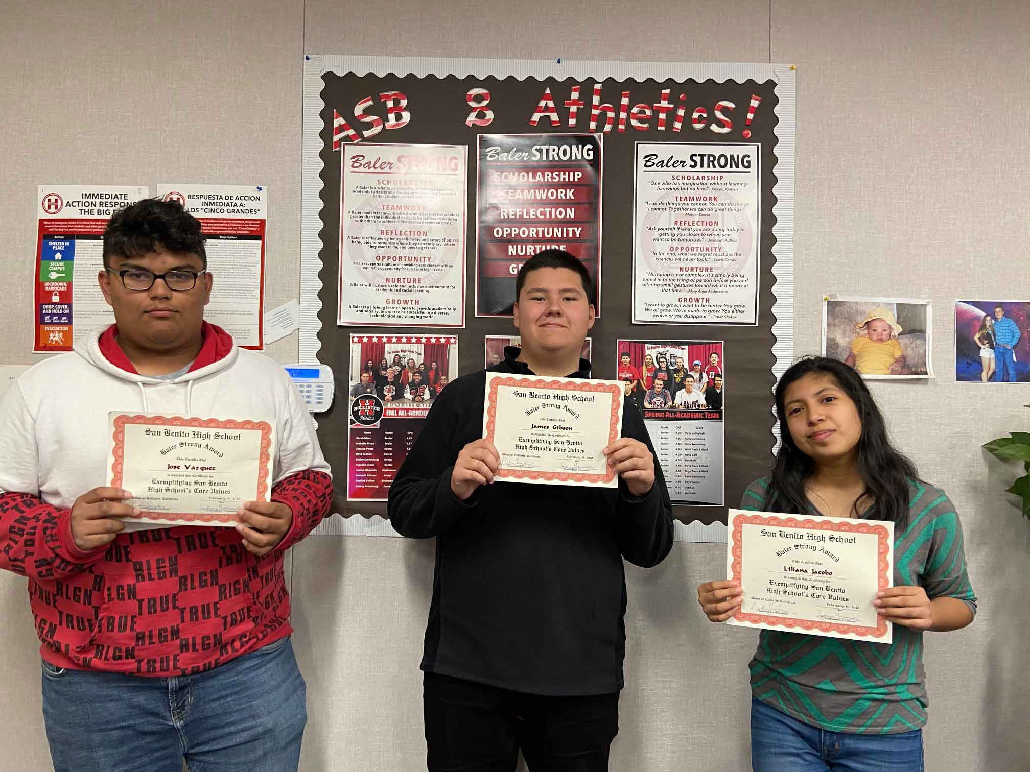 SBHS Students of the Week named by AVID, math, science departments ...